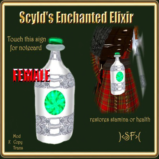 Second Life Marketplace - Scyld's Enchanted Elixir FEMALE